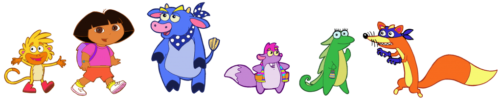 Dora designs – production | Funline Animation